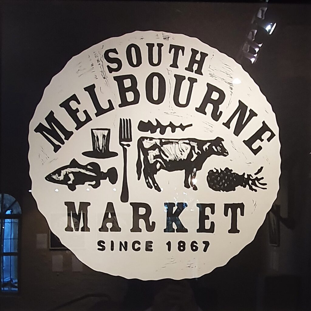 South Melbourne Market Logo Hall by Joe Monteleone | Arts Access Victoria