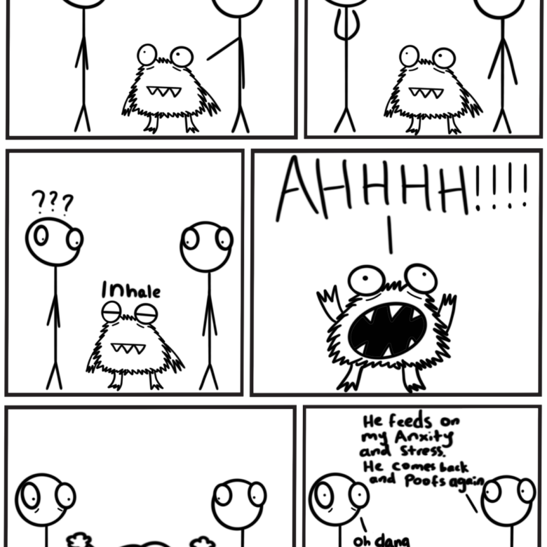 Fuzzy the Anxiety by Miranda Cook | Arts Access Victoria