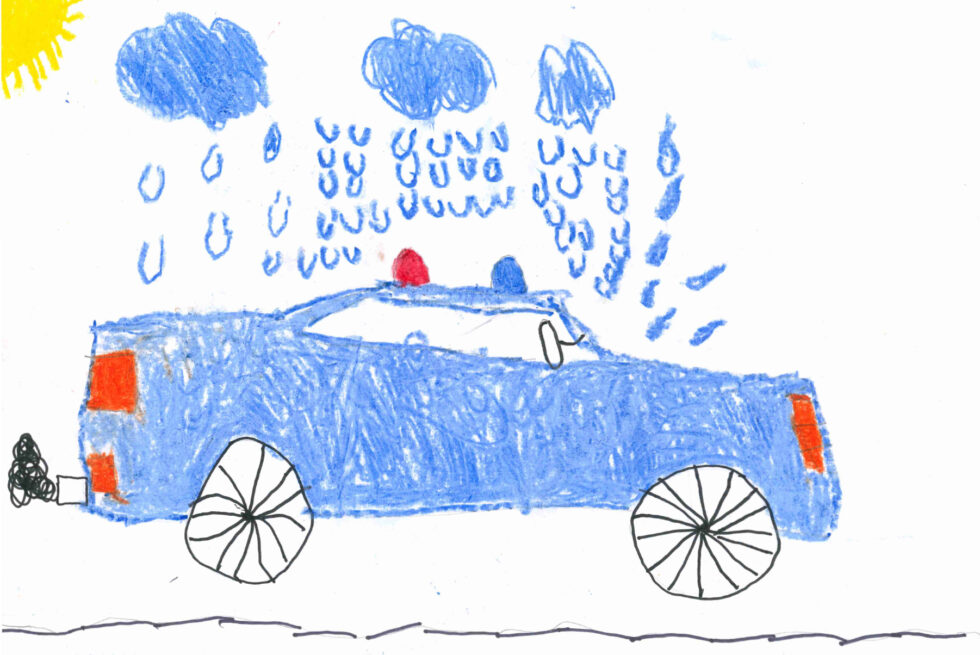 Police Car By Troy Jackson | Arts Access Victoria